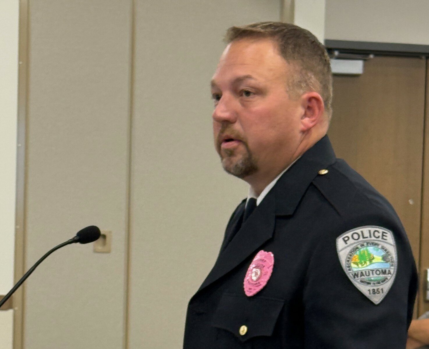 A message to Waushara County Board from Wautoma Chief of Police ...
