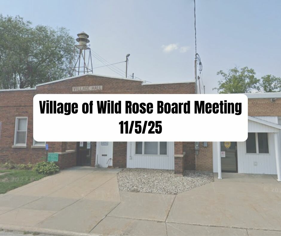 Wild Rose Village Board hears plans for a festive holiday season and ...