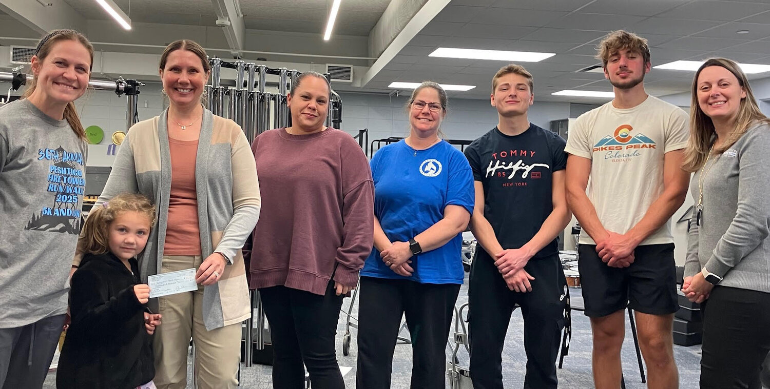 Peshtigo Fire Tower Run/Walk organizers donate $5,250 to community ...