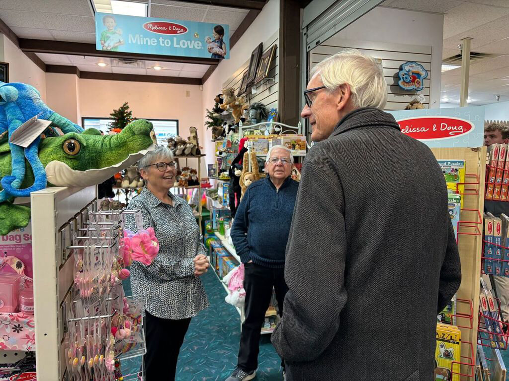 Gov. Evers visits Merrill small businesses to kick off “Shop Small ...