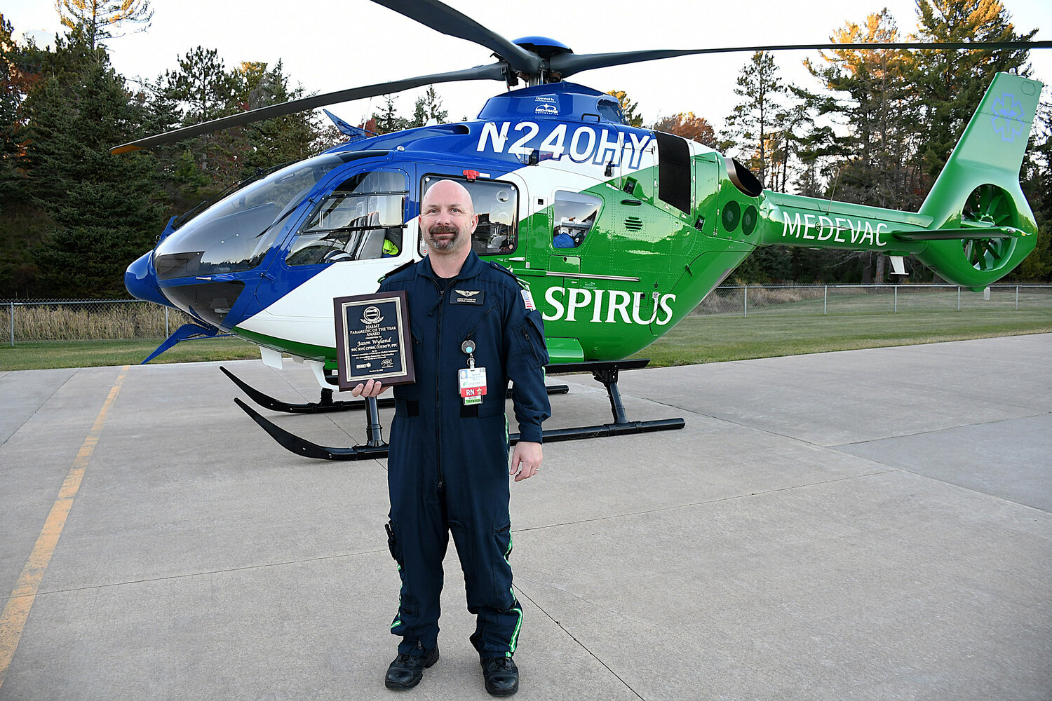 Aspirus MedEvac’s Wyland named 2025 National Paramedic of the Year ...