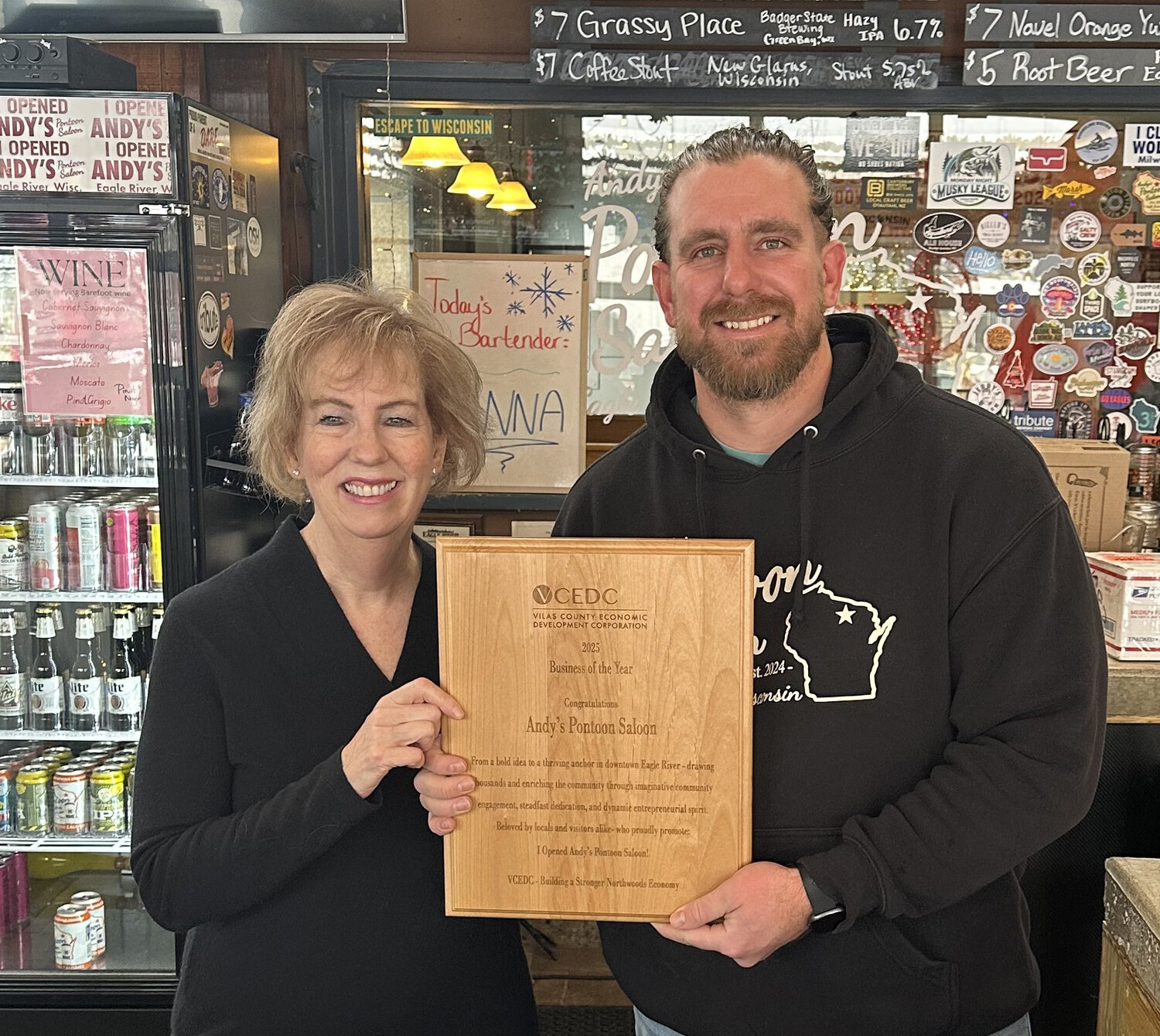 Andy’s Pontoon Saloon named VCEDC’s Business of the Year - Vilas County ...