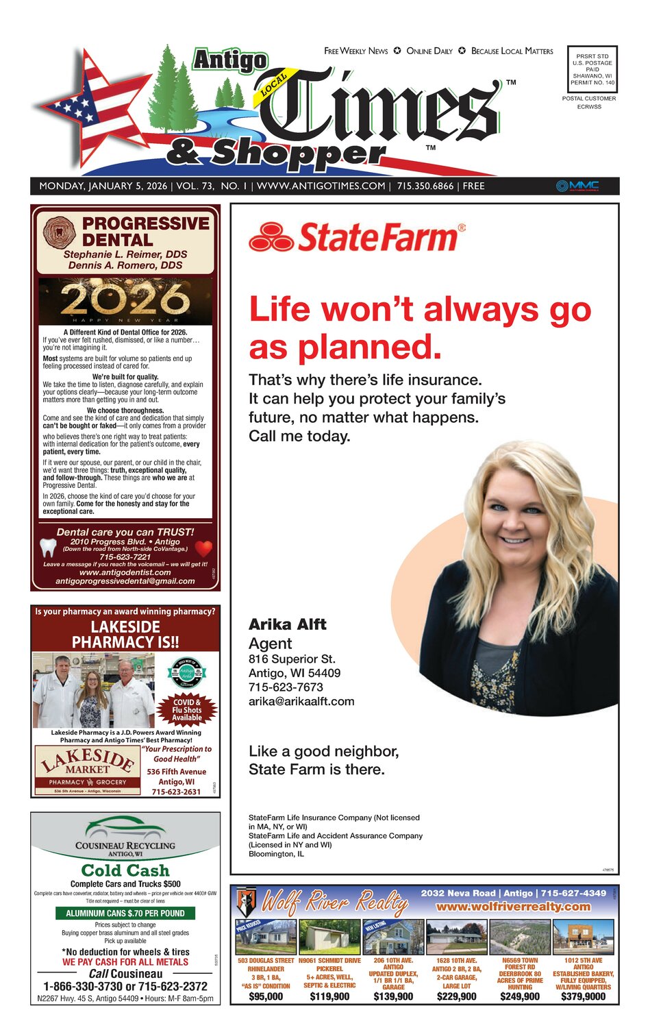 Antigo Times 01.05.2026 - Antigo Times