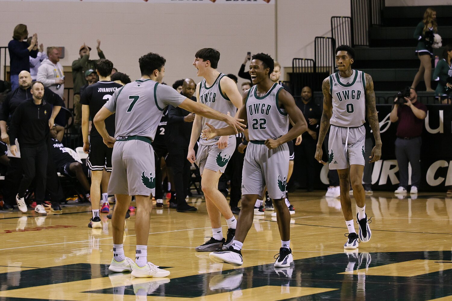 Allen and O'Hara lead the way as Green Bay staves off Milwaukee second ...