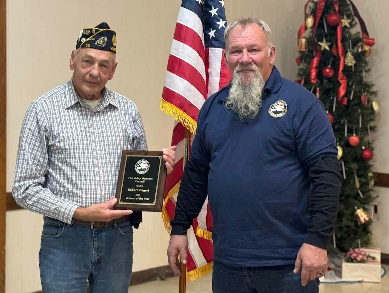 Ziegert named Veteran of the Year - Waupaca County Post