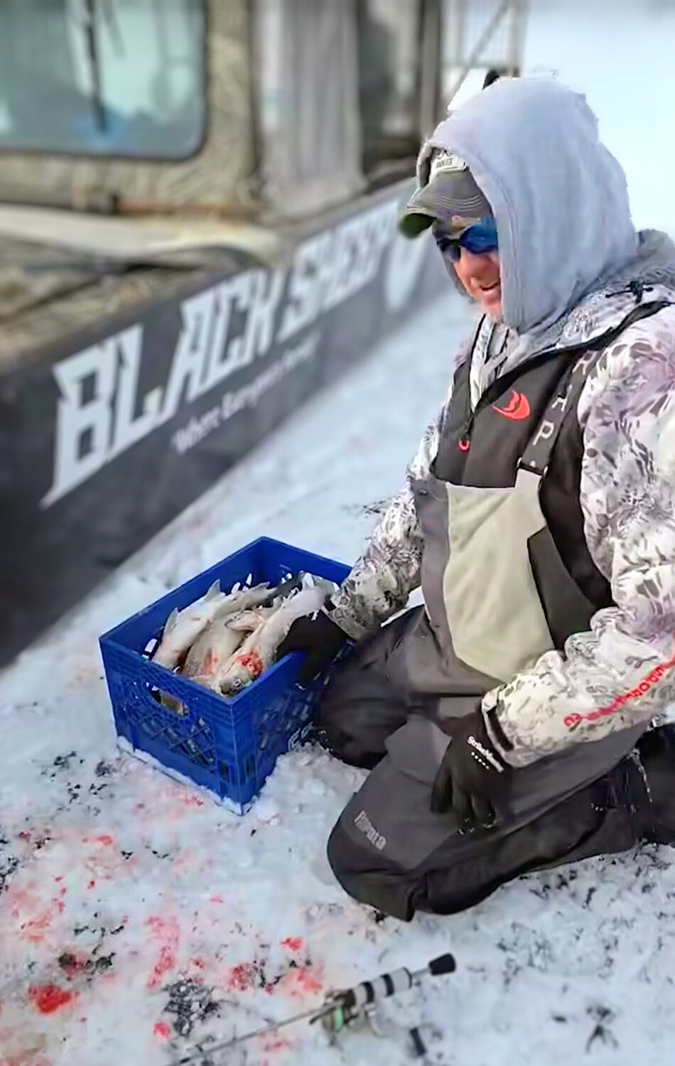 Ice is thick with the deep freeze - Press Times