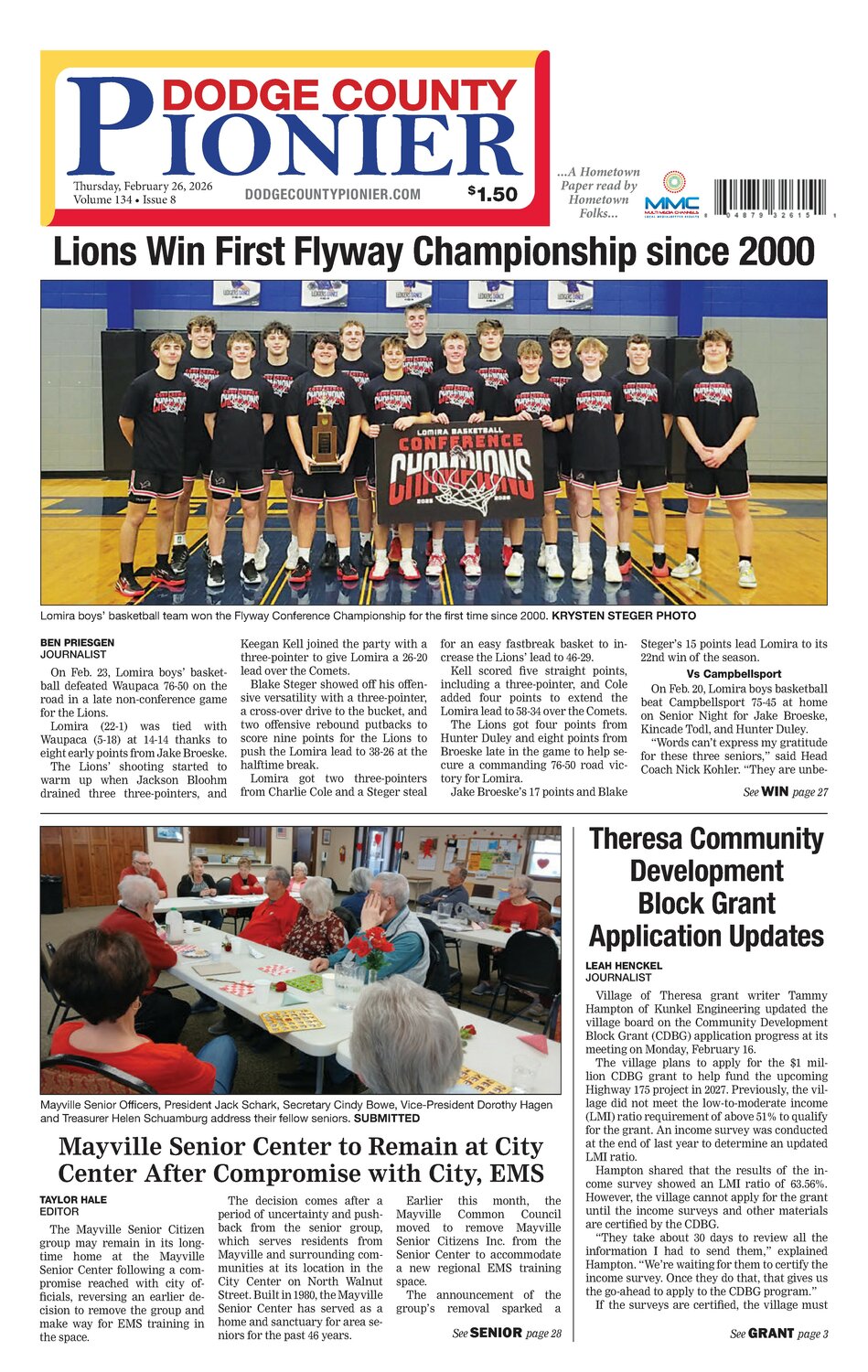 E-Editions - Dodge County Pionier
