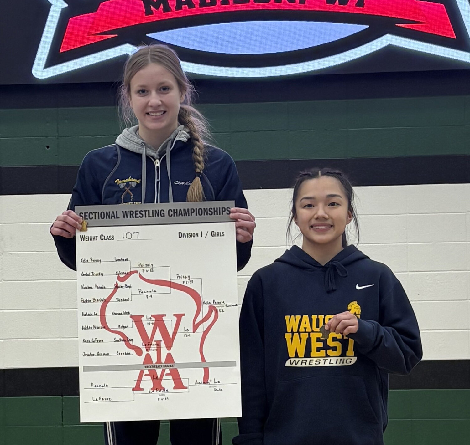 Gabrich, Peissig punch tickets to State girls’ wrestling tournament ...