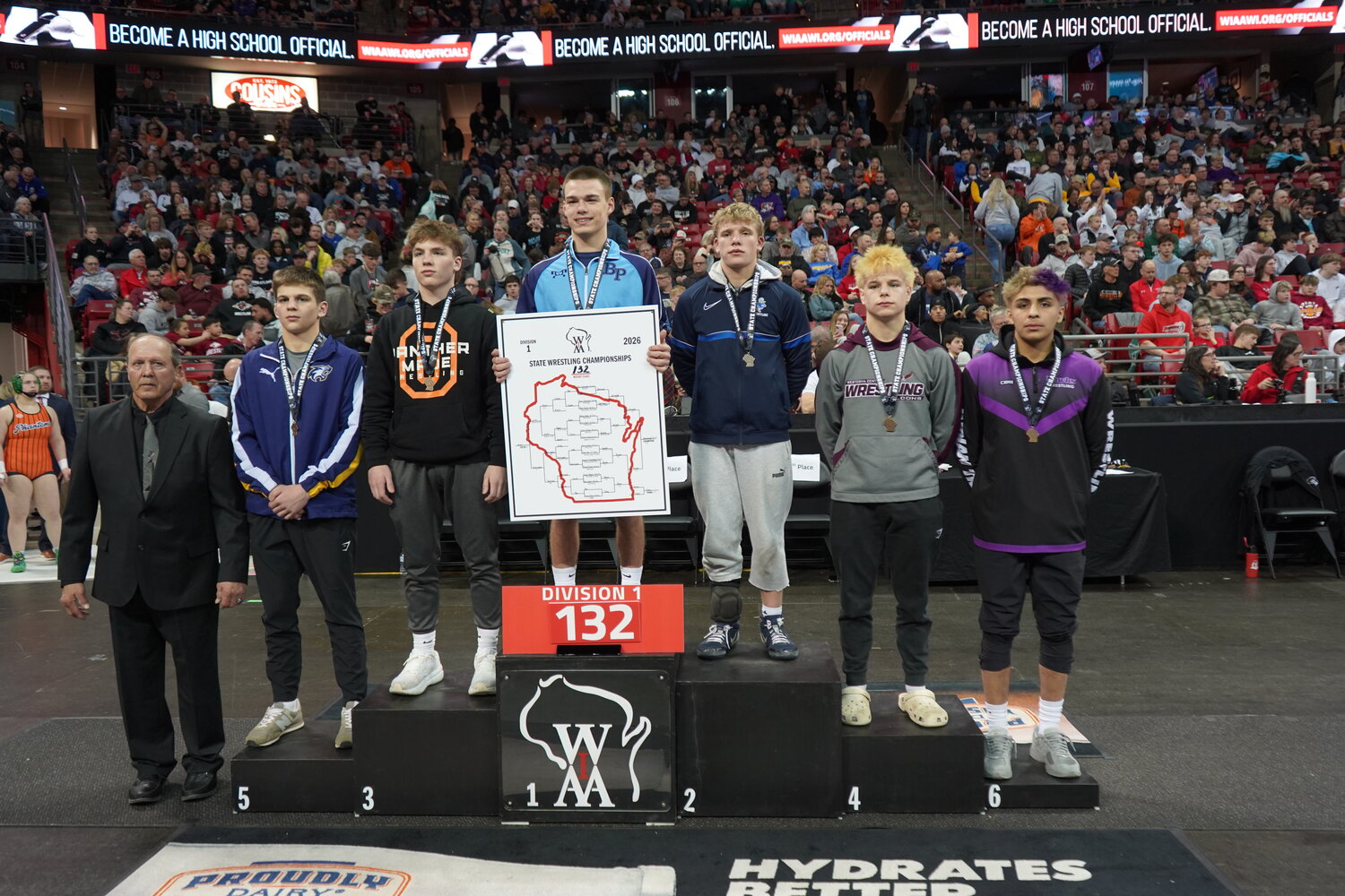 Moments from the WIAA state individual wrestling tournament - Press Times