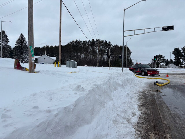 Fire destroys Town of Merrill home during blizzard - Merrill Foto News