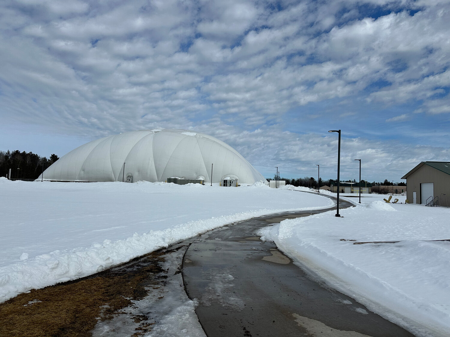 One year after Dome collapse, school board approves repairs to indoor ...