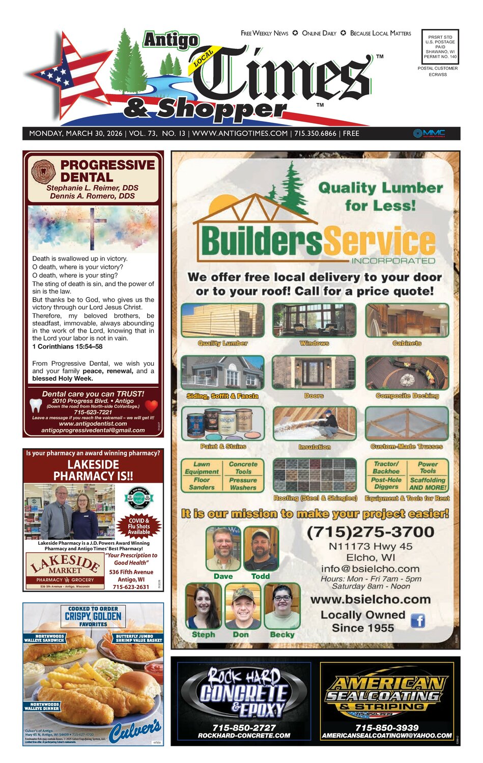 Antigo Times 03.30.2026 - Antigo Times