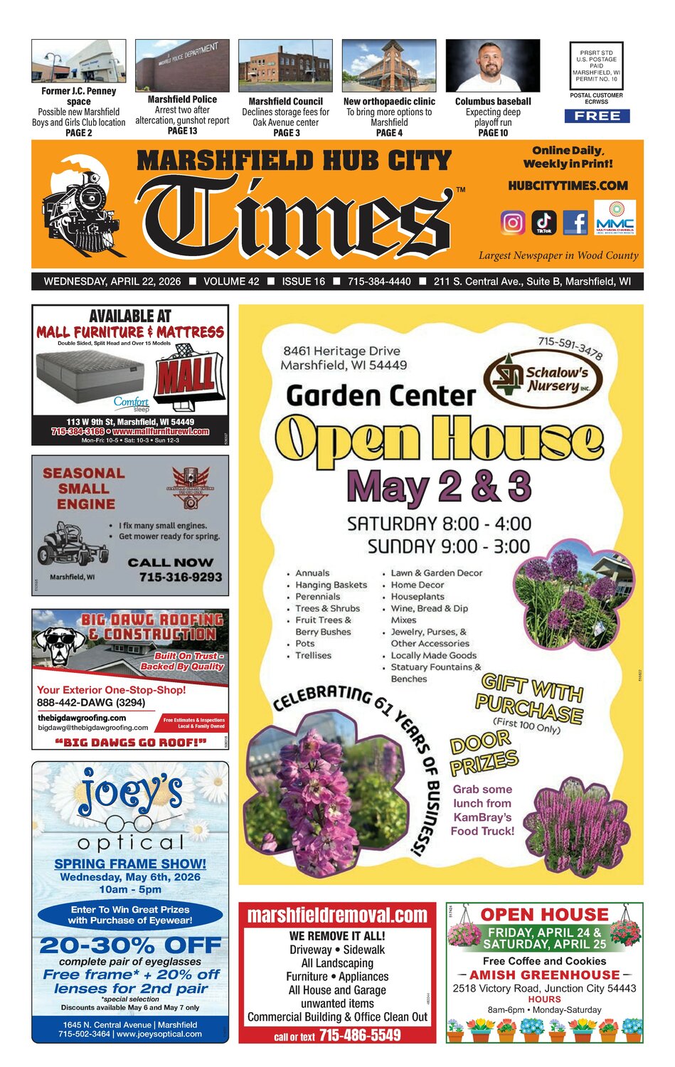 E-Editions - Hub City Times