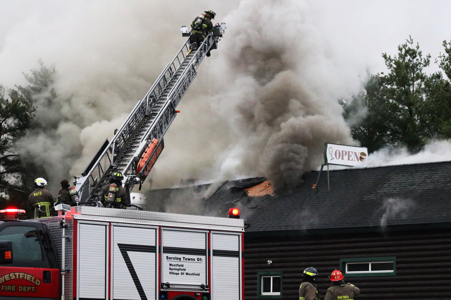 Fire breaks out at Cabin Bar and Grill in Coloma - Waushara Argus