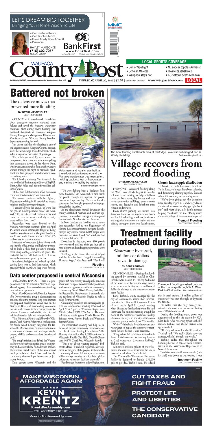 E-Editions - Waupaca County Post
