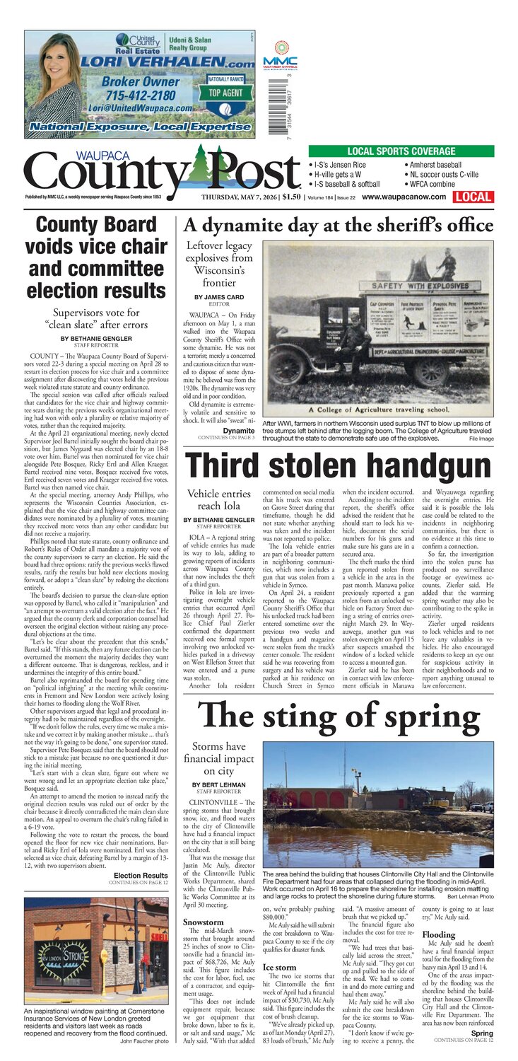 E-Editions - Waupaca County Post