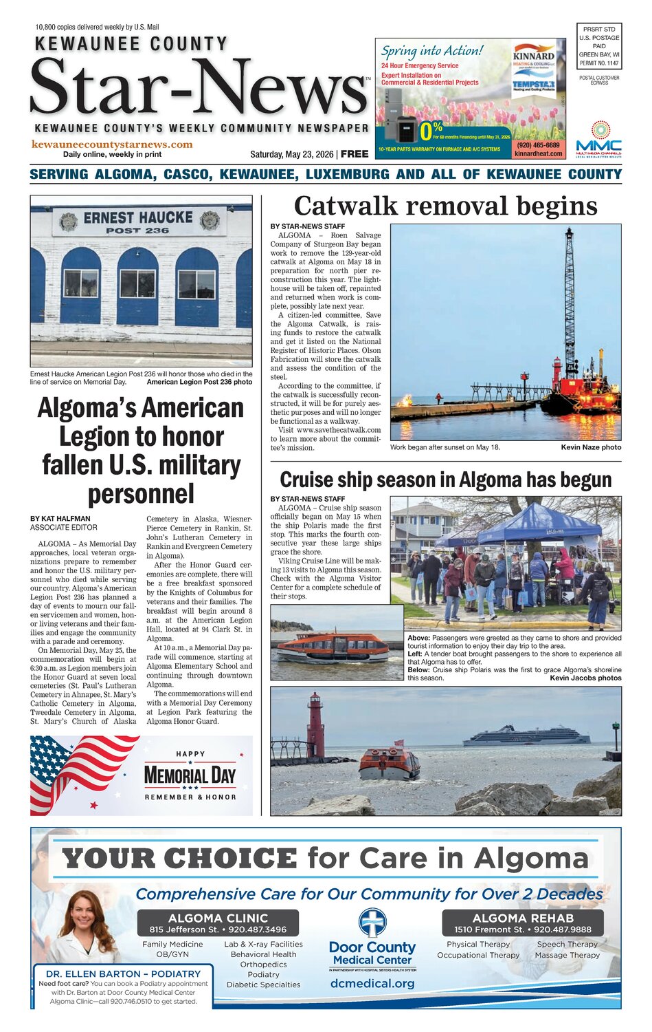 E-Editions - Kewaunee County Star News