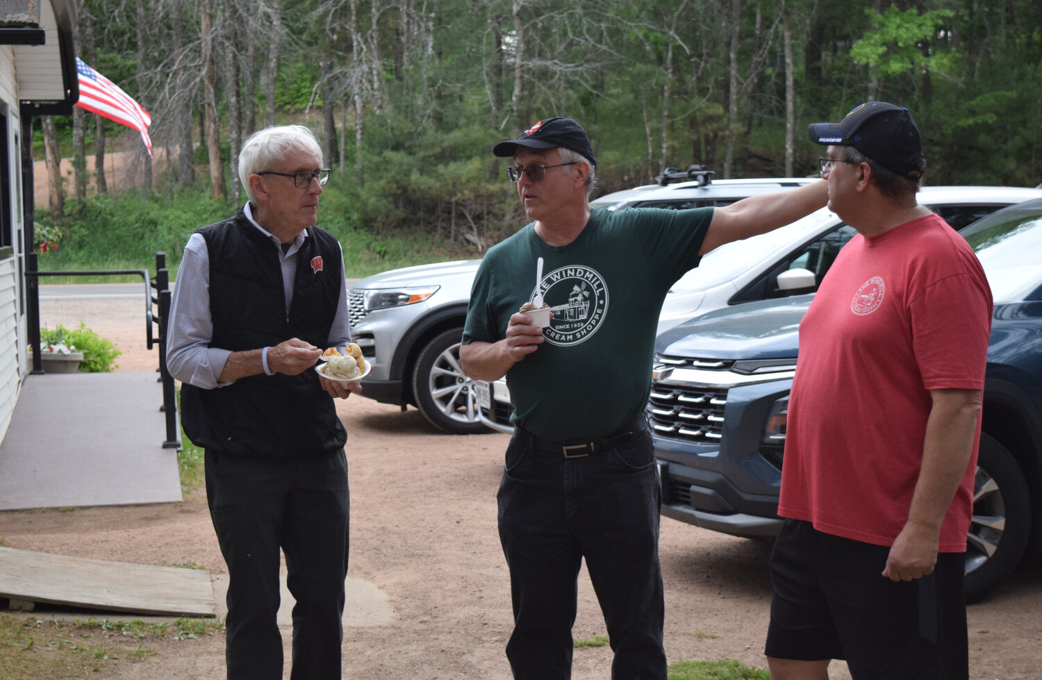 Evers visits The Windmill Ice Cream Shoppe as part of June Dairy Month ...