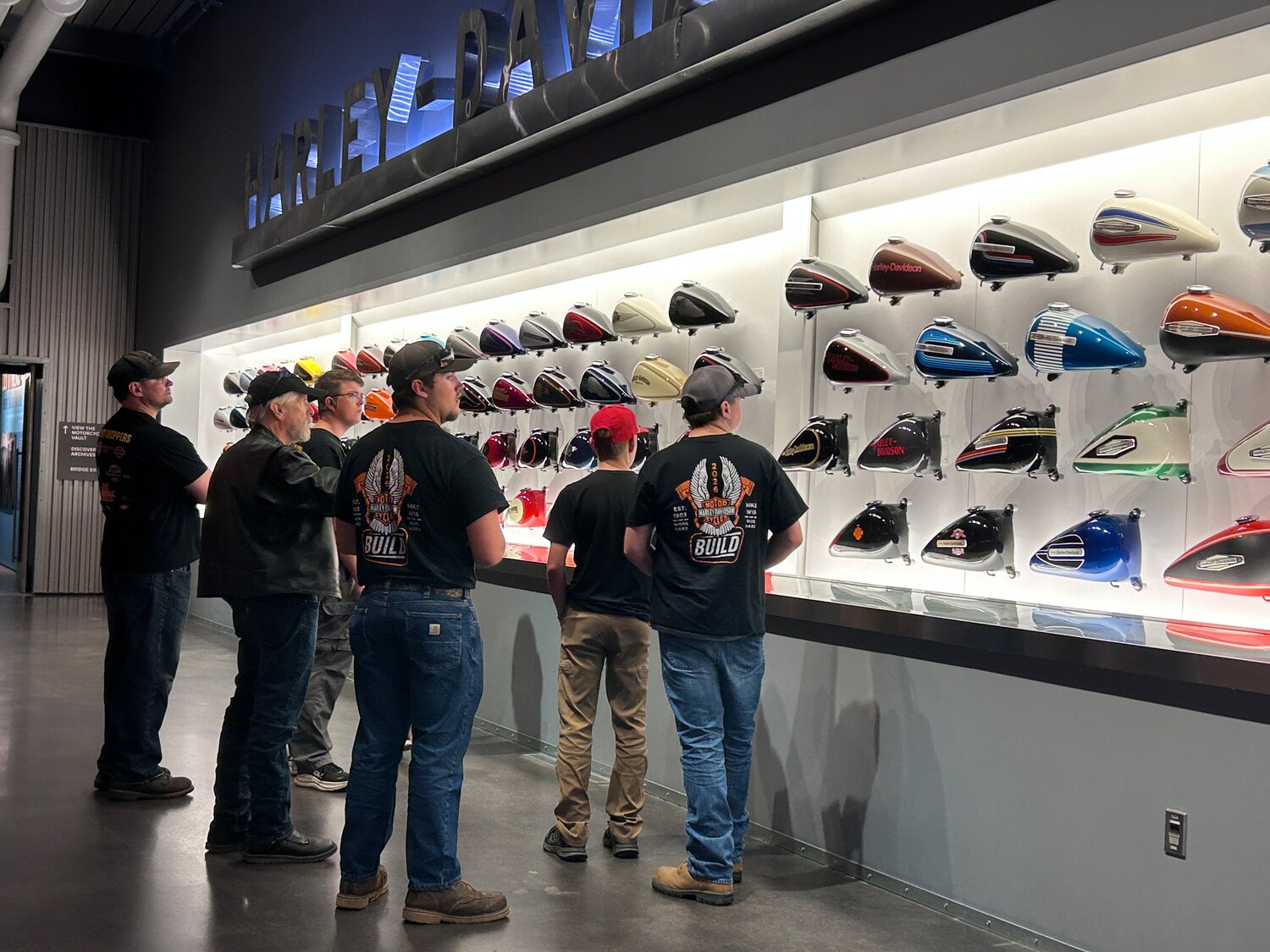 Hatchet Choppers visit Harley facility, museum - Tomahawk Leader
