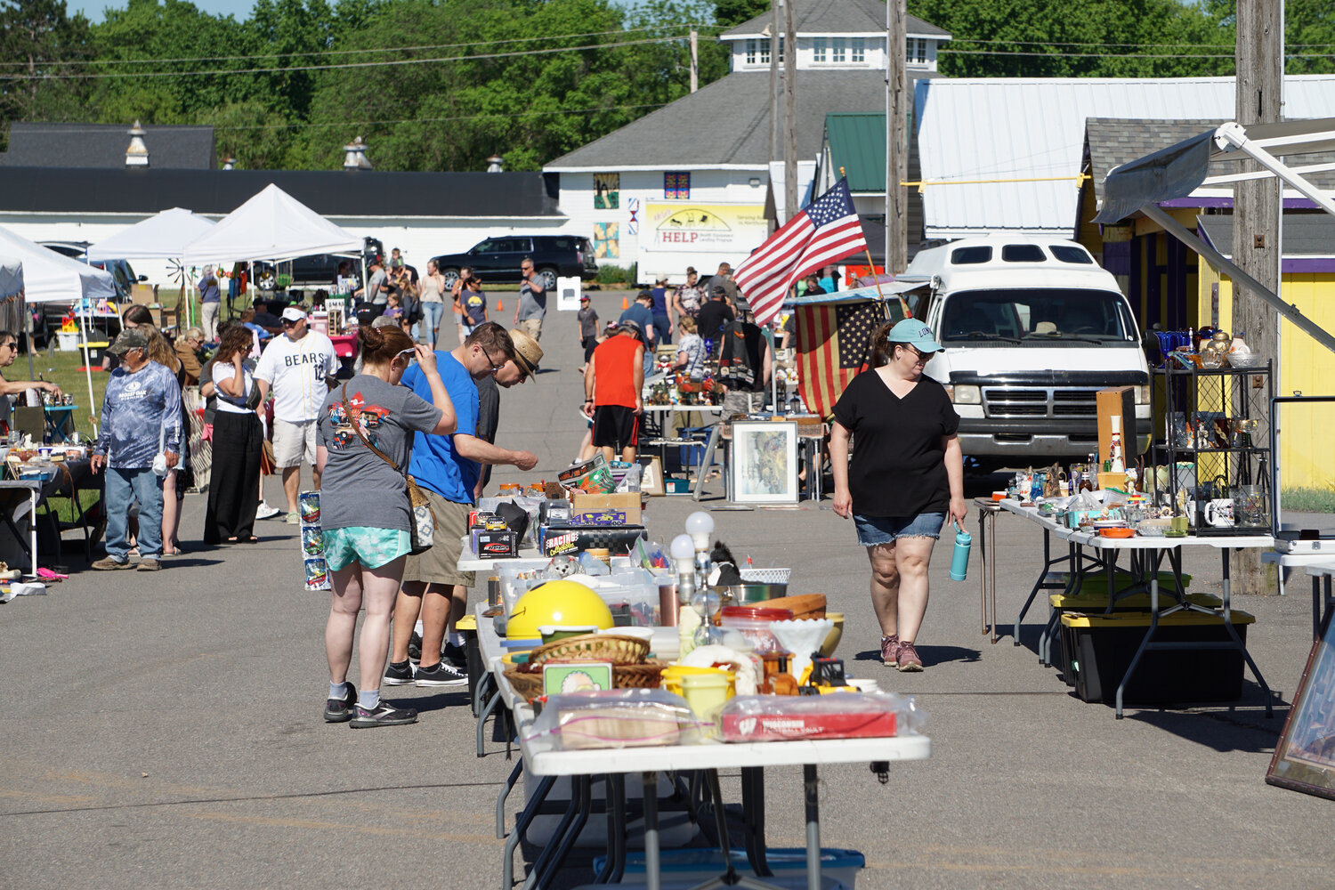 Flea market draws vendors, shoppers to Merrill Fairgrounds - Merrill ...