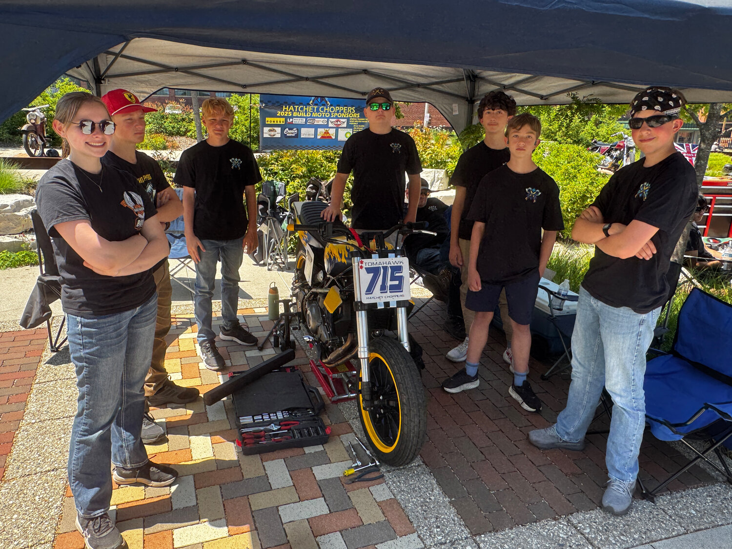 Hatchet Choppers attend Brewtown Rumble in Milwaukee - Tomahawk Leader