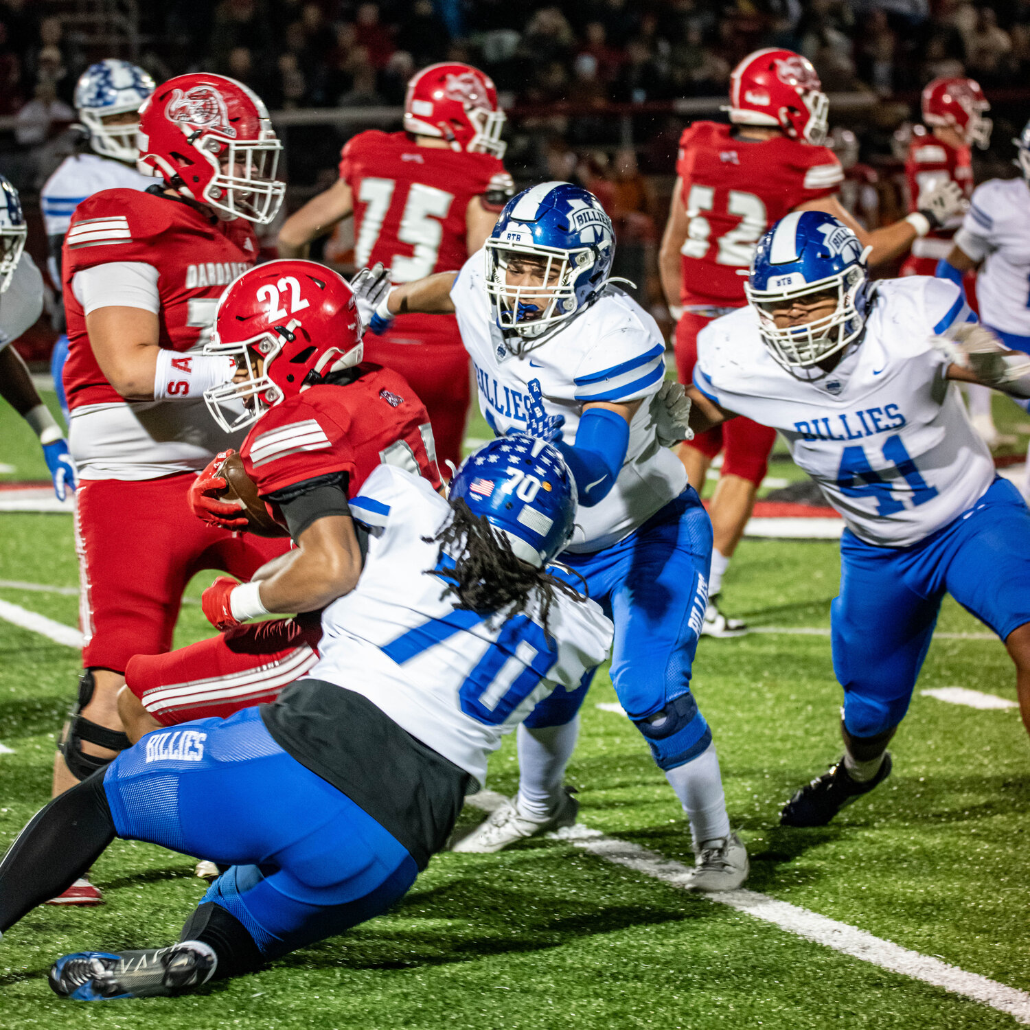 Billies end season with 35-14 quarterfinal loss to Sandlizards | The ...