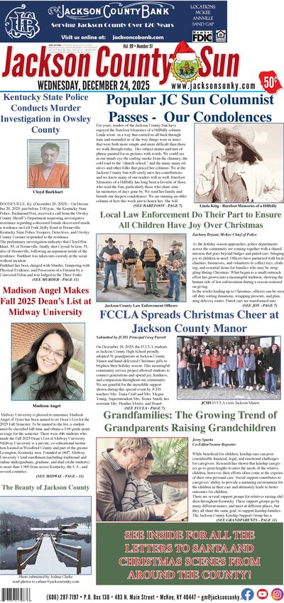 Obituaries - Jackson County Sun