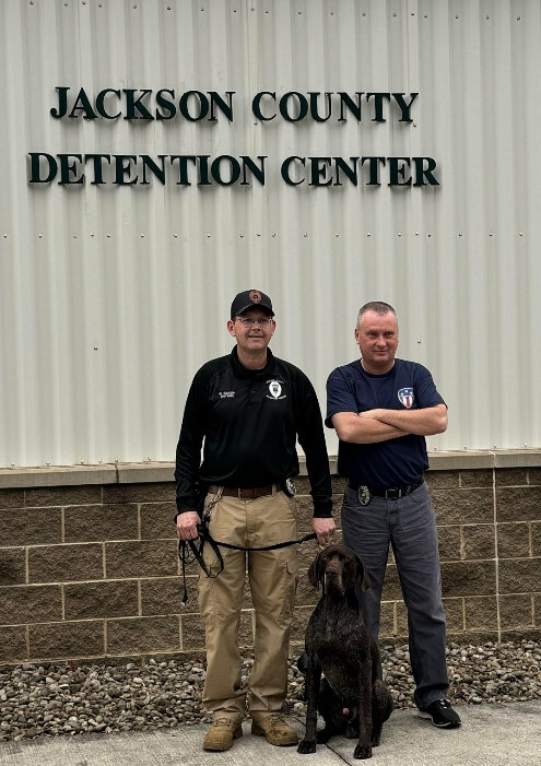 Jailer Brian Gabbard Welcomes K-9 "Big Papa" to the JC Detention Center ...