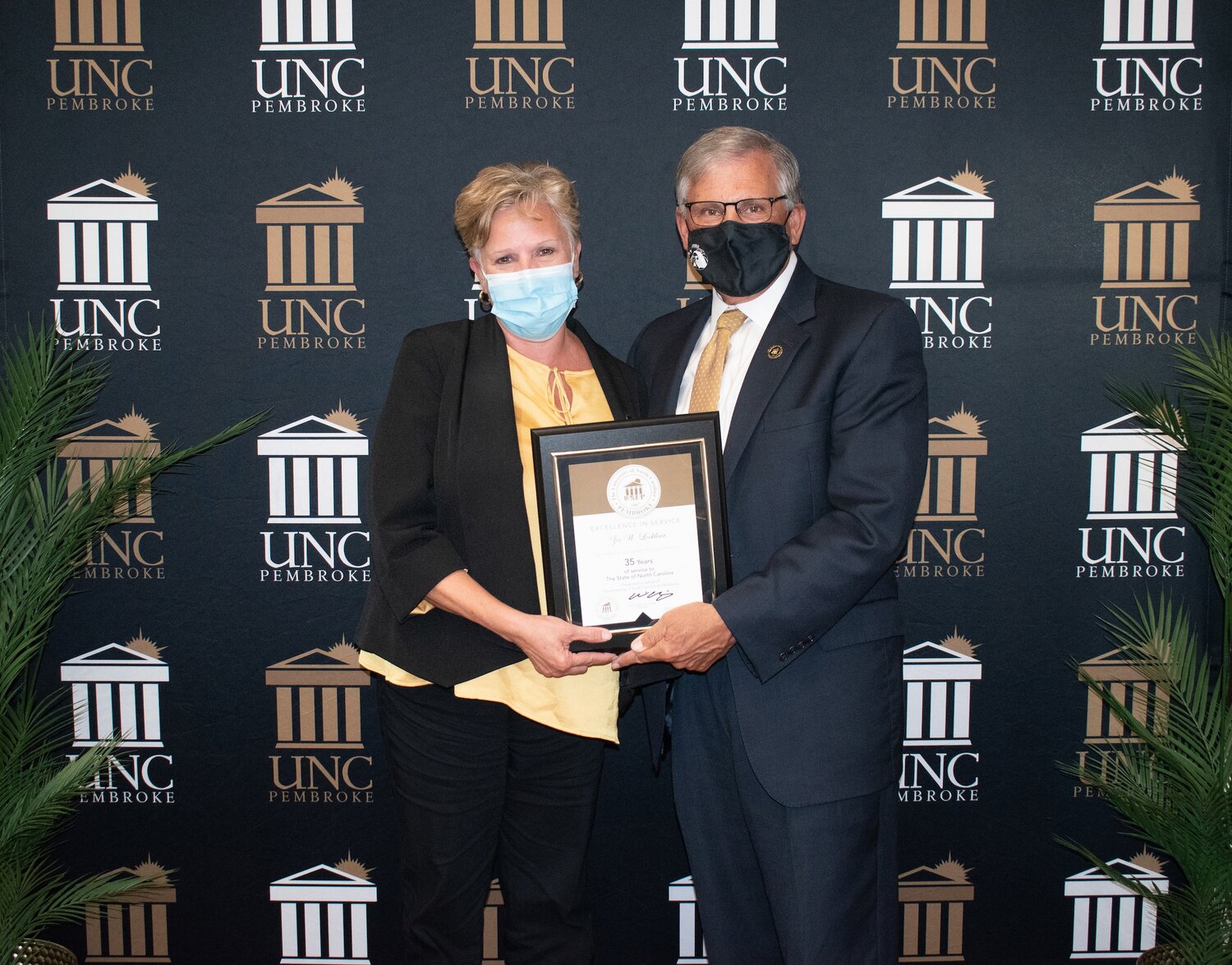 UNCP recognizes nearly 100 employees for years of service - Richmond ...