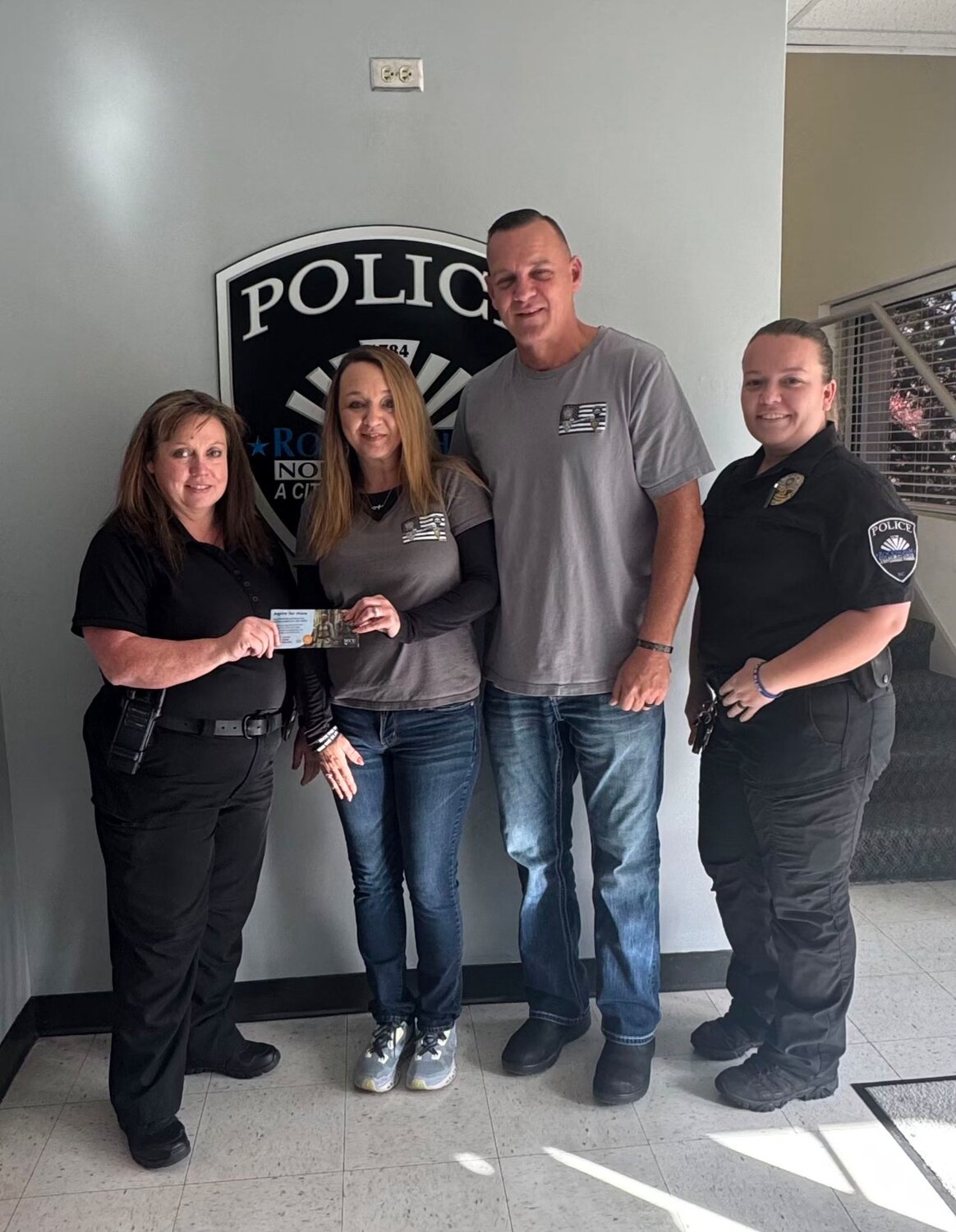 Richmond County law agencies receive contributions from Back the Blue ...