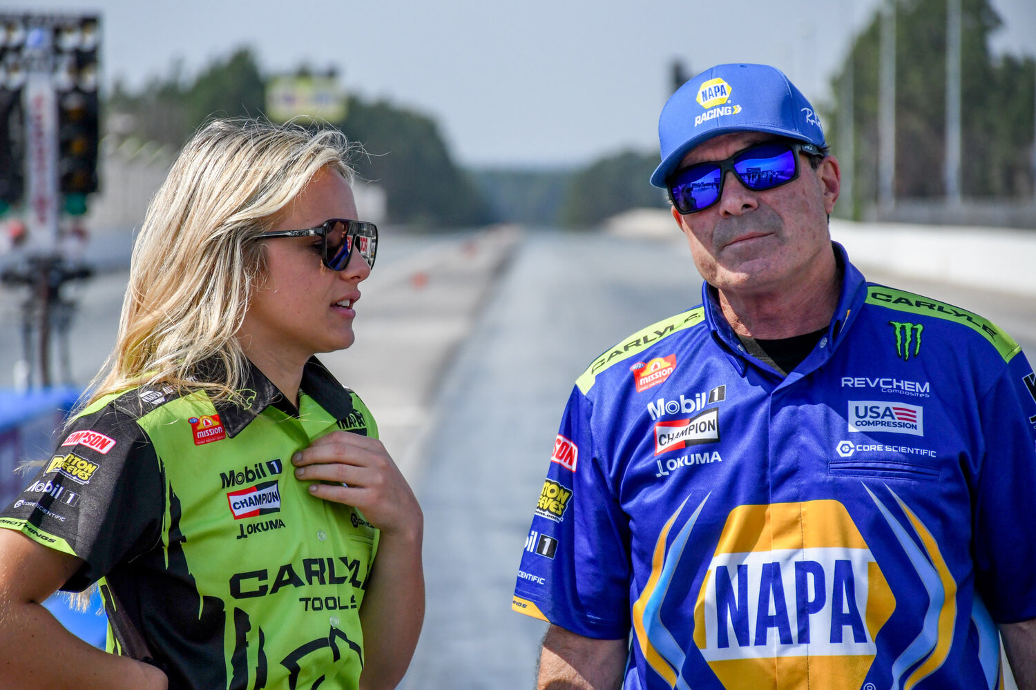Drivers visit Rockingham Dragway ahead of NHRA Nationals - Richmond ...