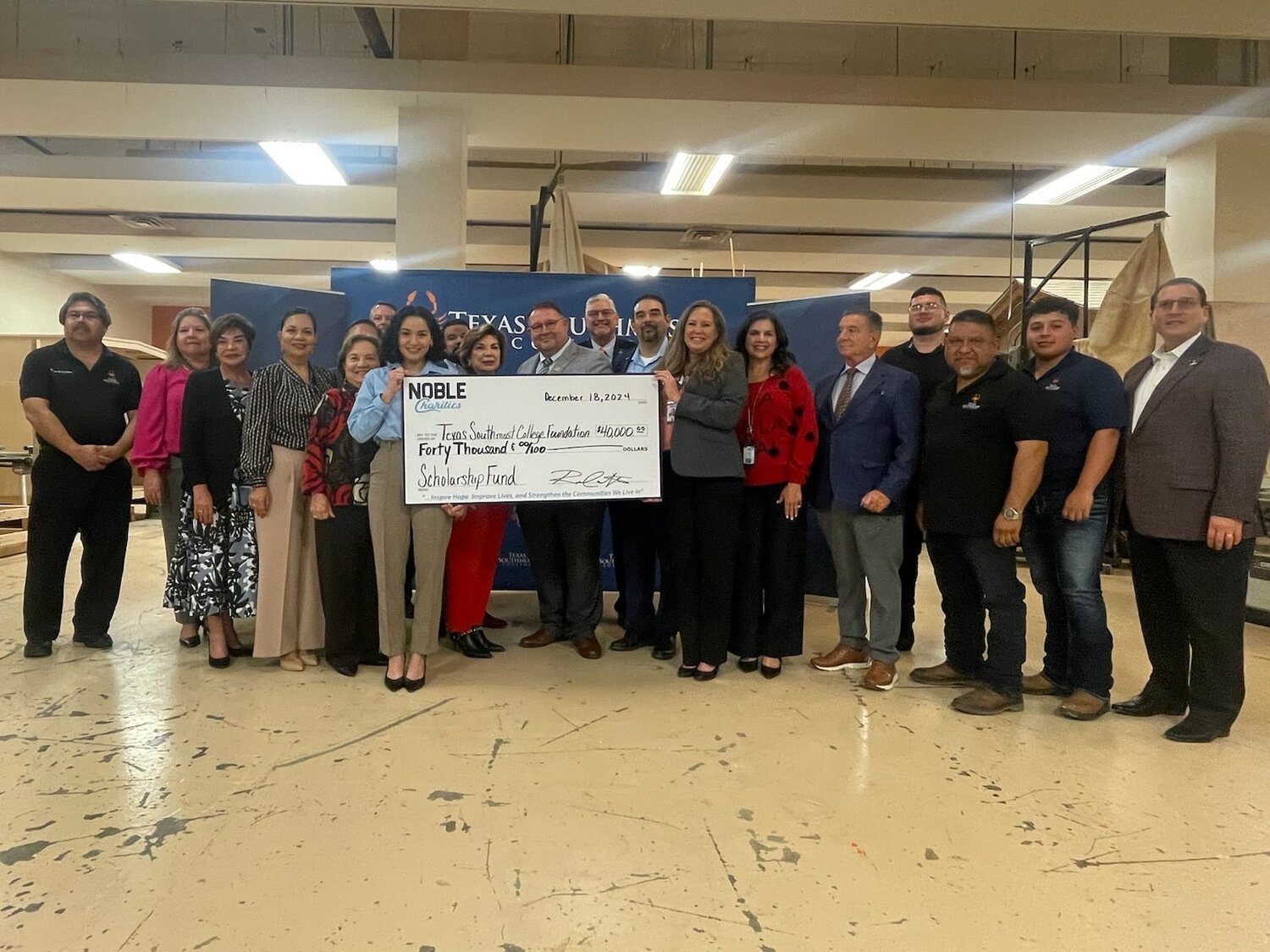 Updated: Noble Texas Builders invests in workforce training at TSC ...