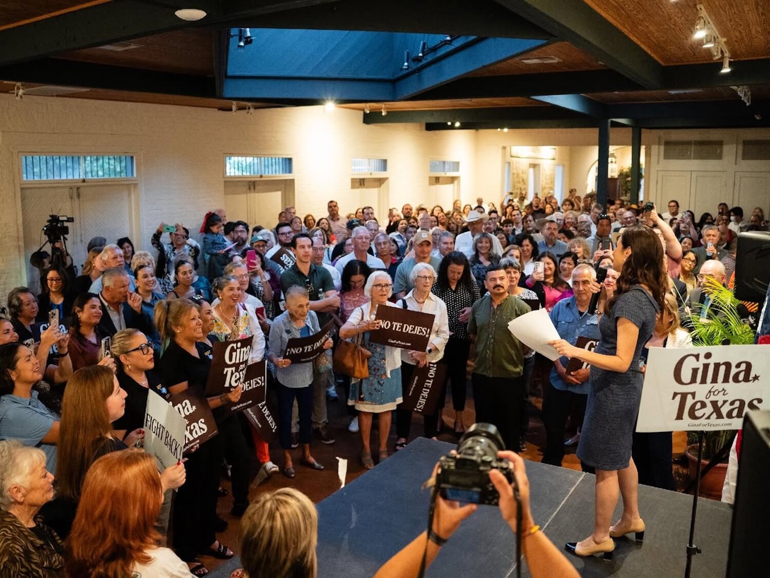 Everything Gina Hinojosa said at her campaign kickoff event - Rio ...