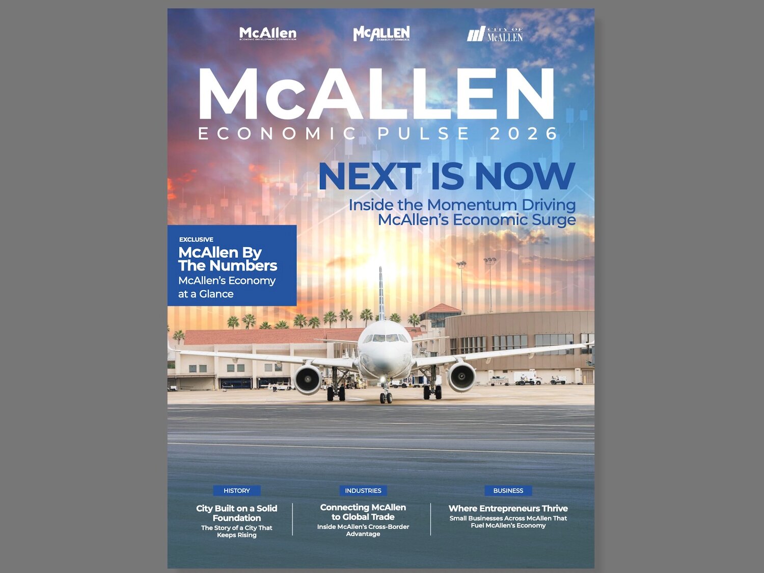 Suarez unveils McAllen Economic Pulse 2026 magazine - Rio Grande Guardian