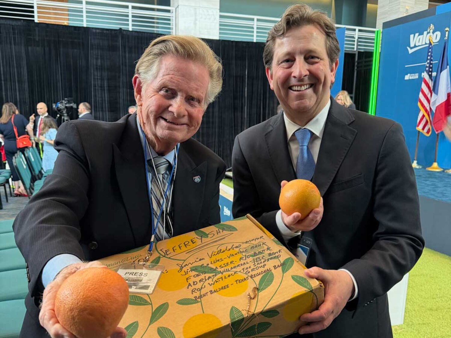 Video highlights from Valeo's McAllen manufacturing plant announcement ...