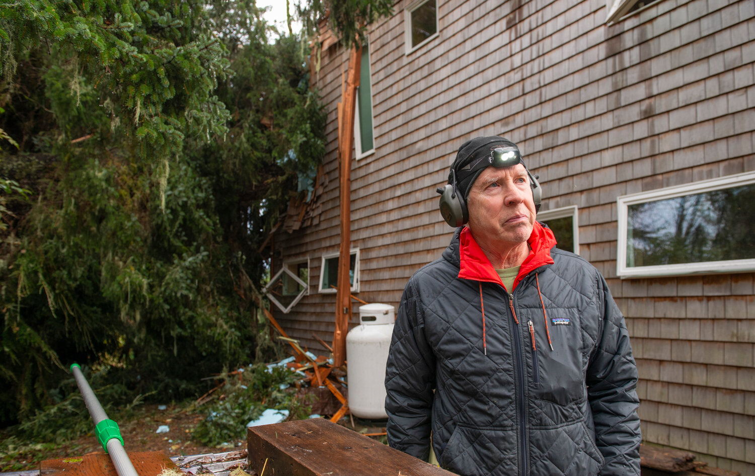 Sitkan Escapes Injury as Tree Crushes House - Daily Sitka Sentinel