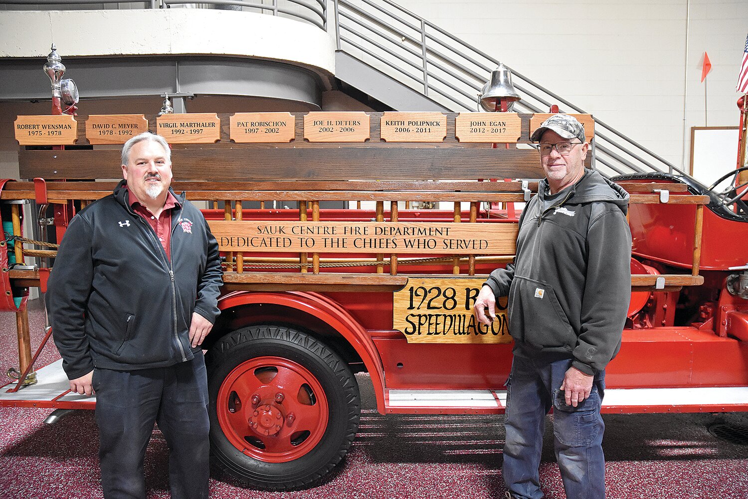 New leadership at fire hall - Sauk Centre Herald