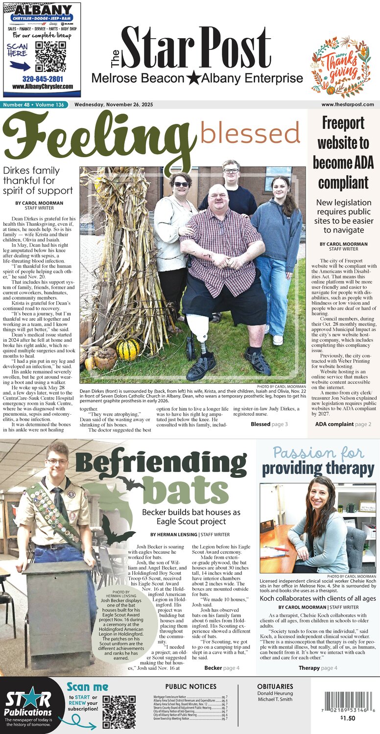 Wednesday, November 26, 2025 - The Star Post