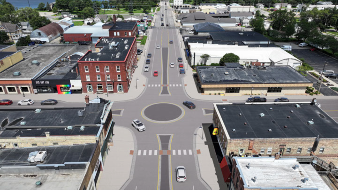 Council, MnDOT discuss downtown mini roundabout - Sauk Centre Herald