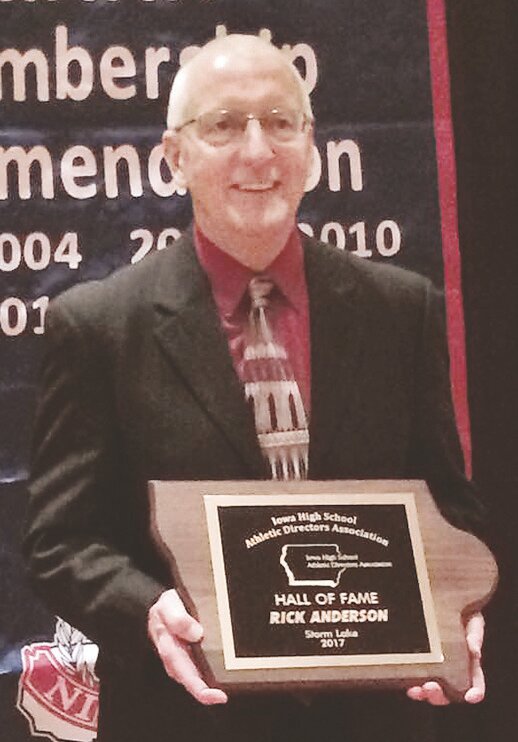 Anderson inducted into Iowa ADs Hall of Fame - Storm Lake Times Pilot