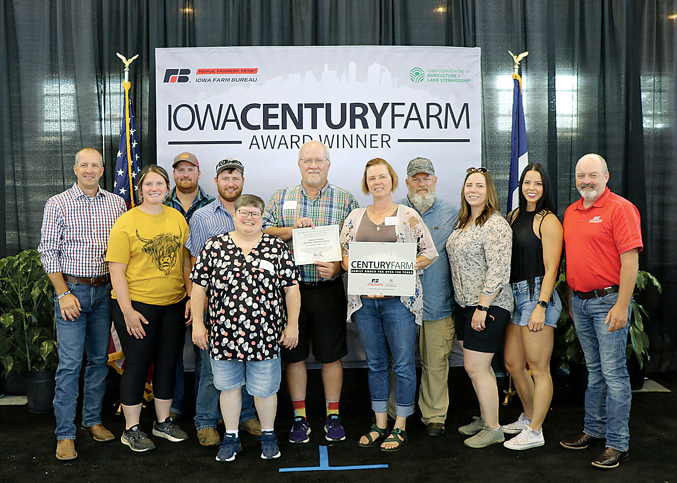 Hinkeldey farm turns 100-plusHonored as century farm - Storm Lake Times ...