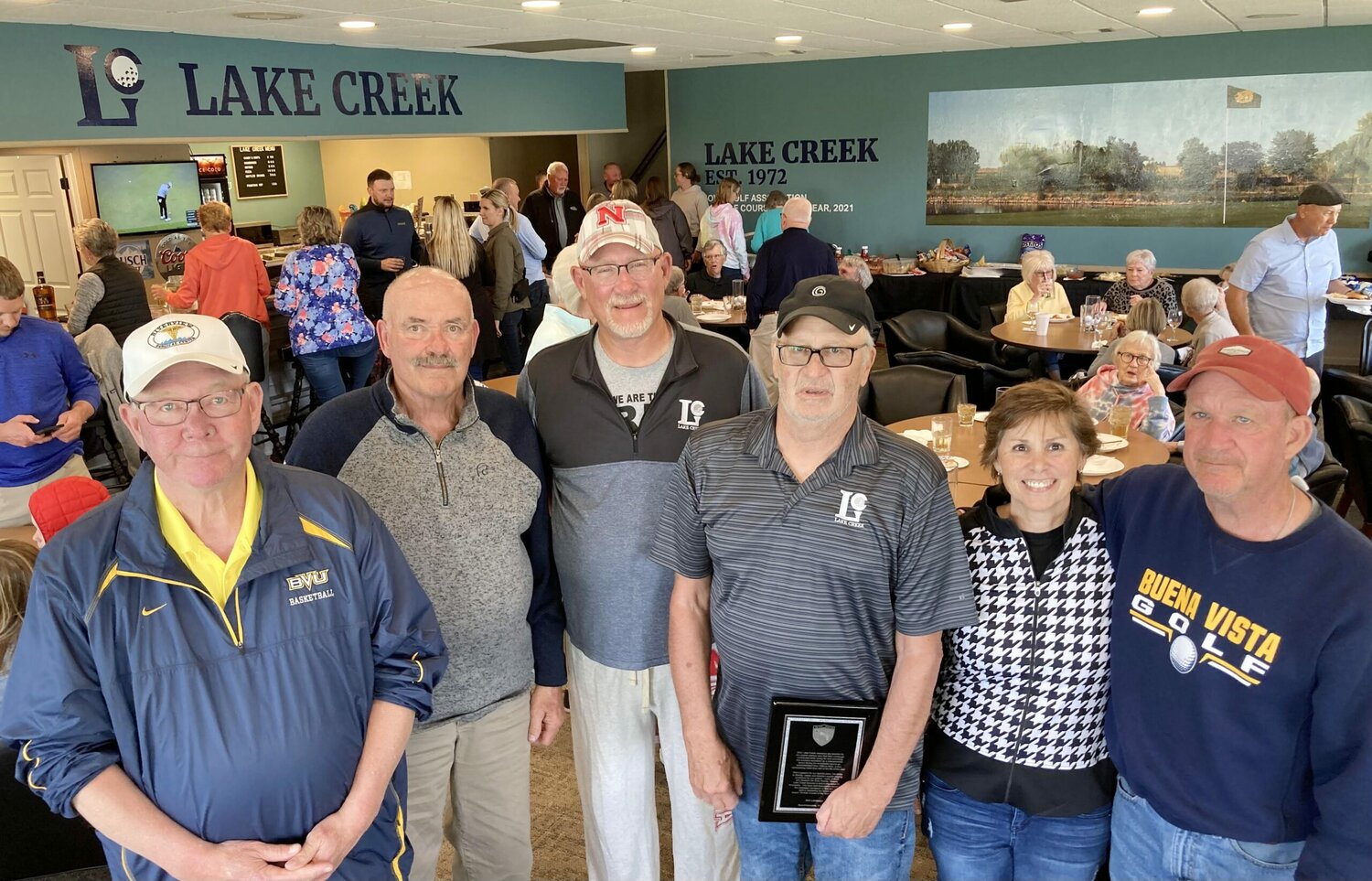 BVU Lake Creek members honor retired superintendent - Storm Lake Times ...