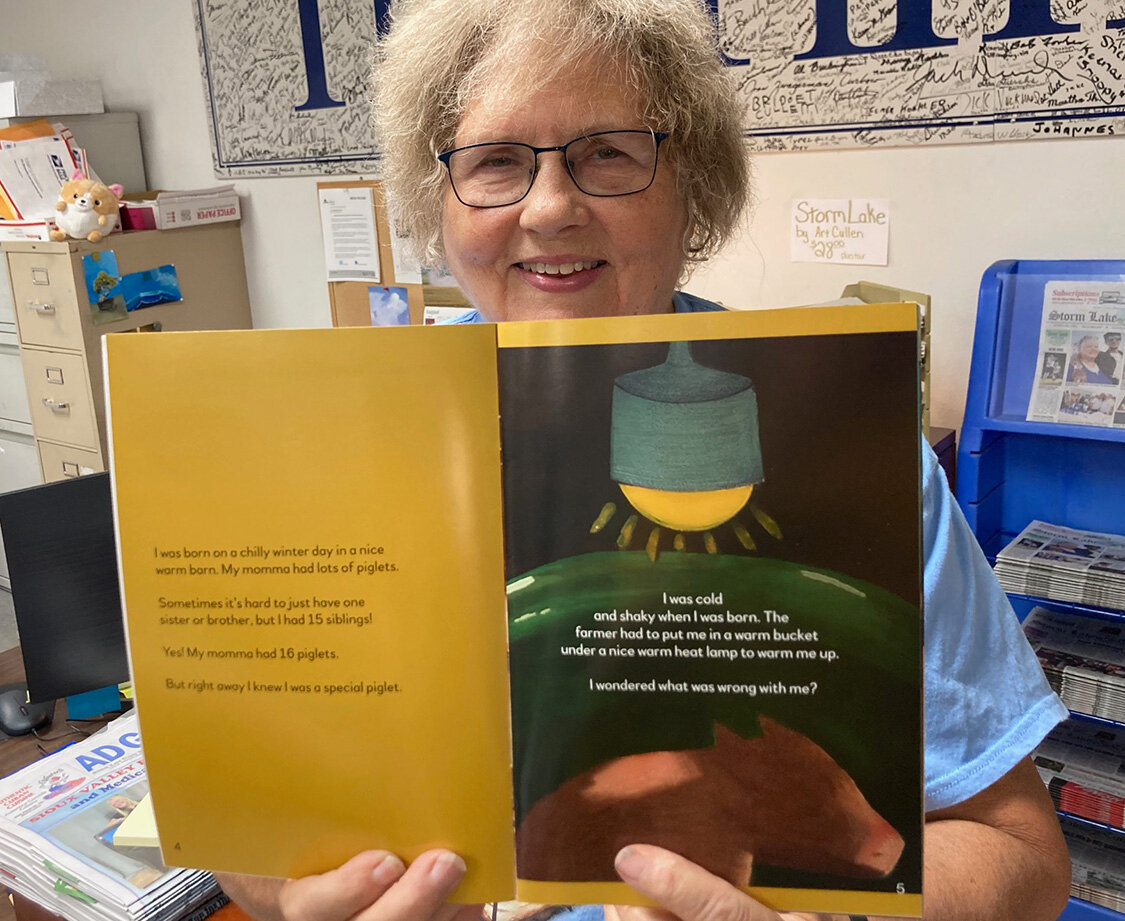 Ploeger is grandmother to Iowa Pork Queen AND young author‘Hiccup the ...
