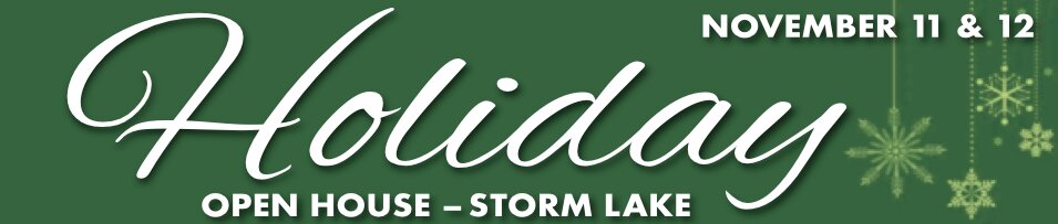 Come Celebrate the SL holiday open house! - Storm Lake Times Pilot