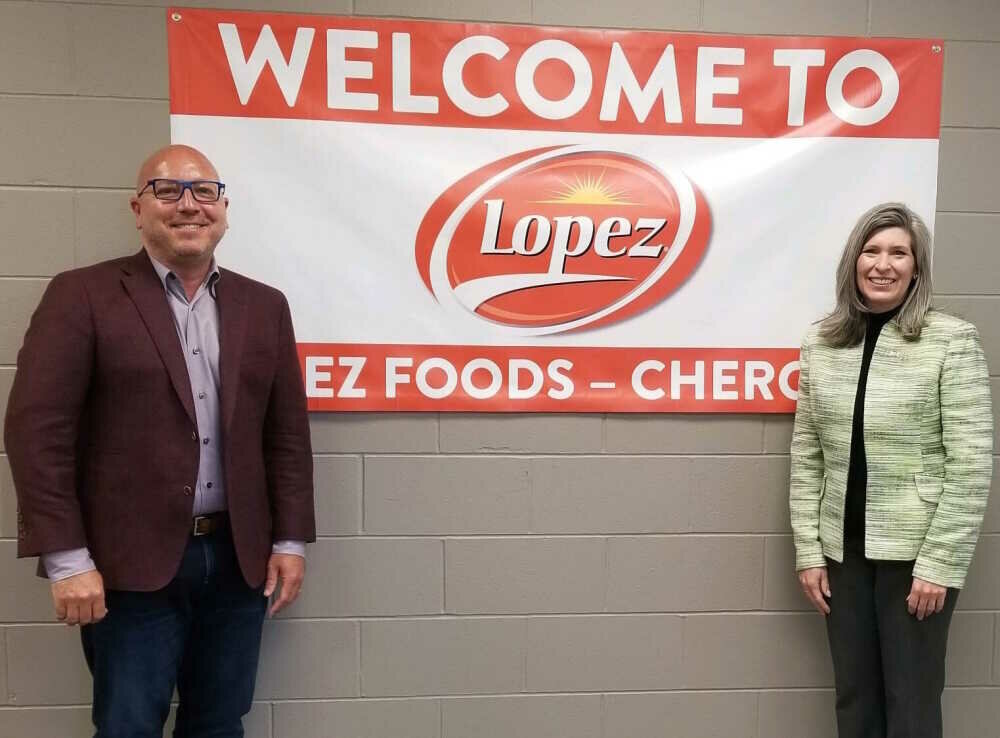 U.S. Senator Ernst visits Lopez Foods - The Cherokee Chronicle Times