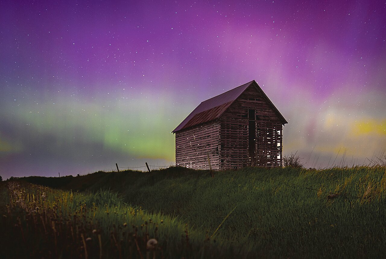 Celestial spectacle: Northwest Iowa bathed in aurora borealis - The ...