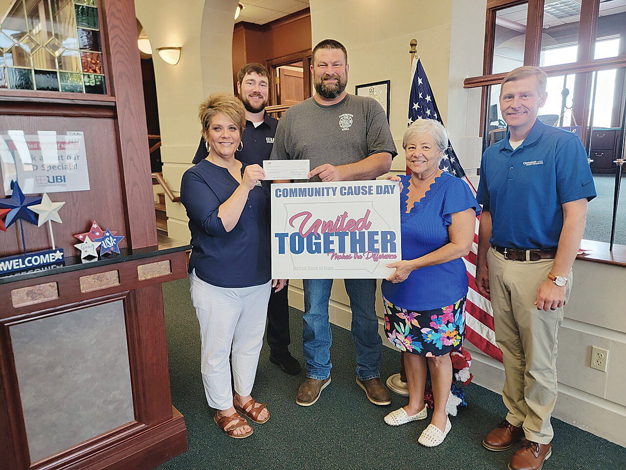 UBI paying it forward with United Together - The Cherokee Chronicle Times