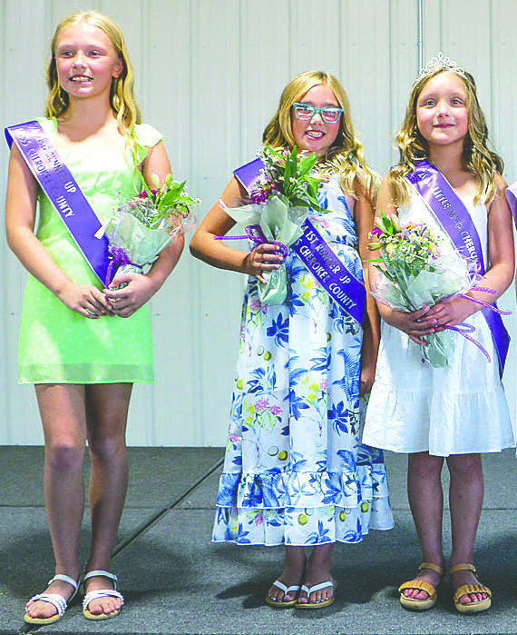 Wieland named 2024 Cherokee County Little Miss - Aurelia Star