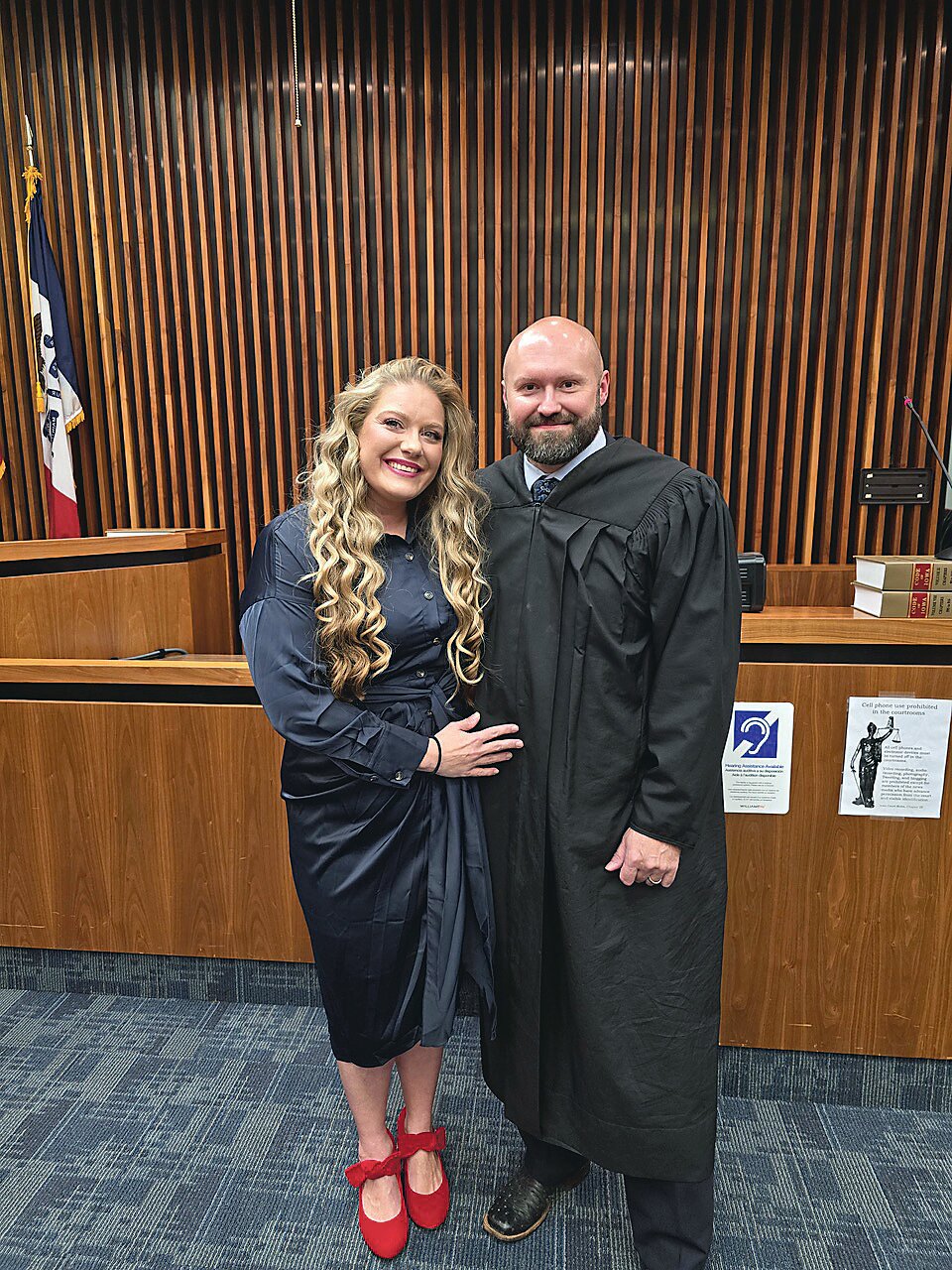 Miller invested as district court judge - The Cherokee Chronicle Times