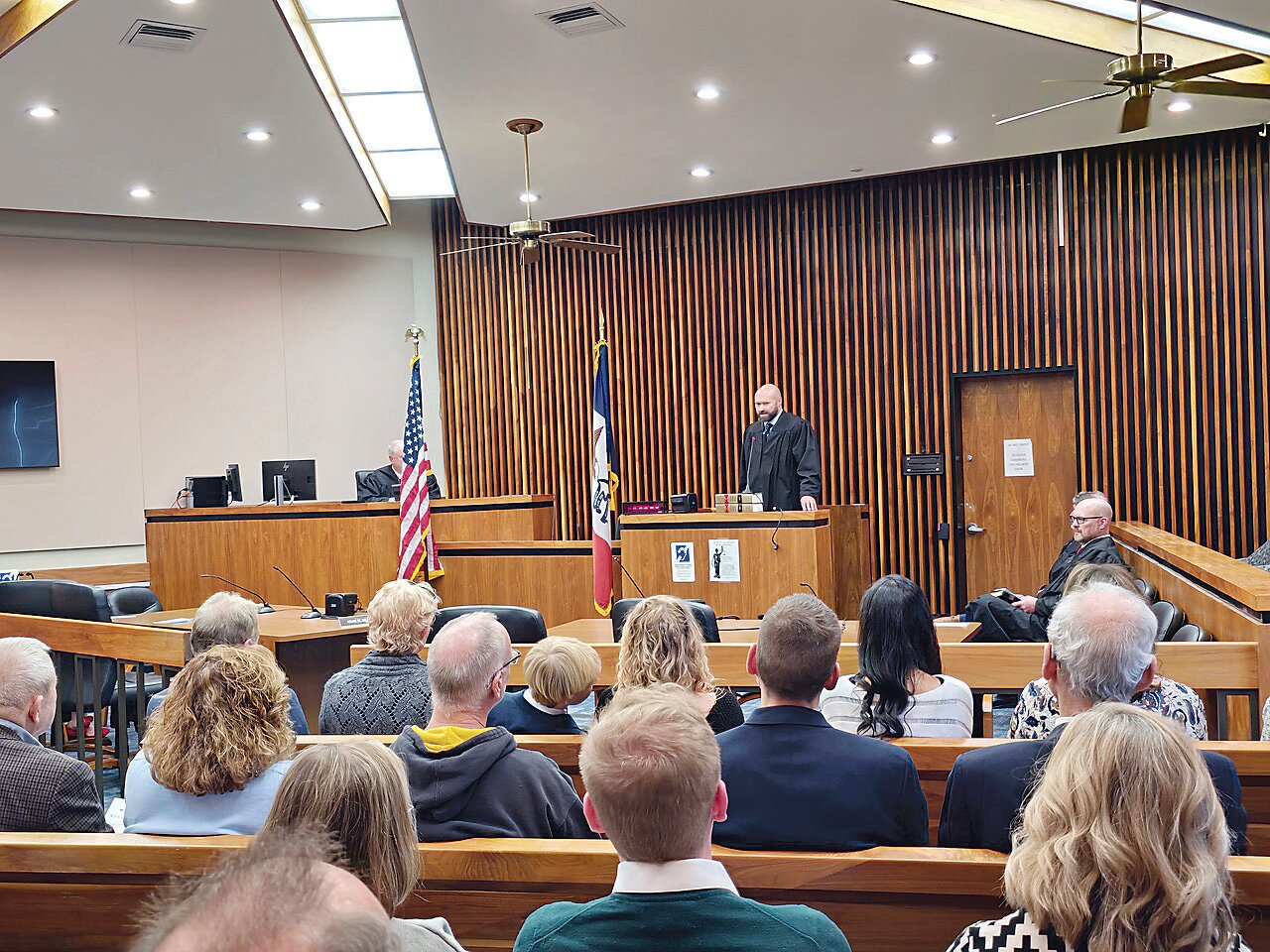 Miller invested as district court judge - The Cherokee Chronicle Times
